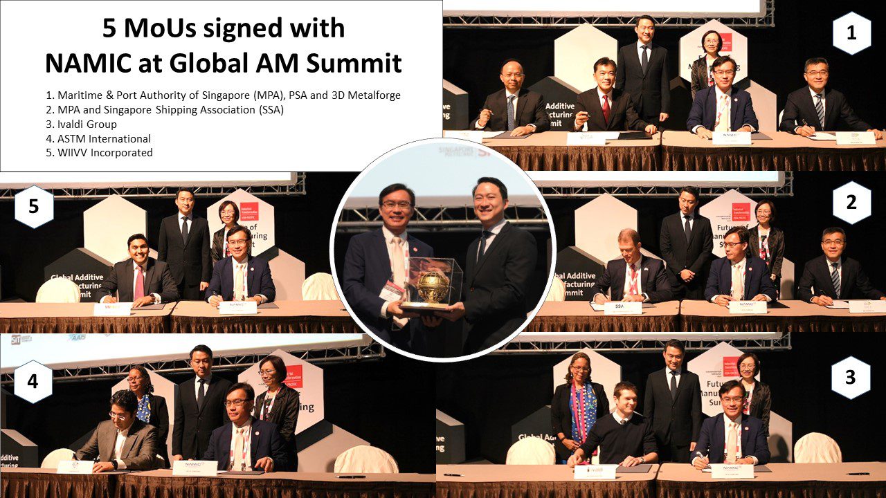 NAMIC - 5 MoUs signed at NAMIC Global AM Summit