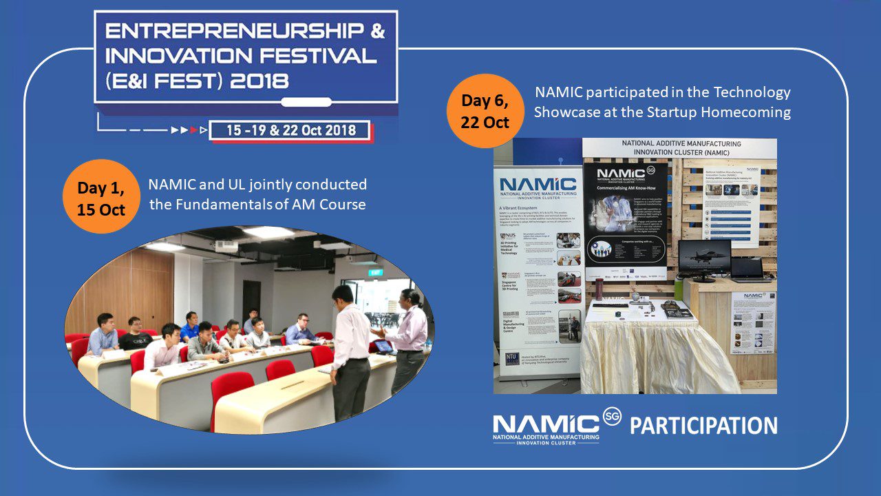 NAMIC - NAMIC’s Participation in E&I Fest 2018