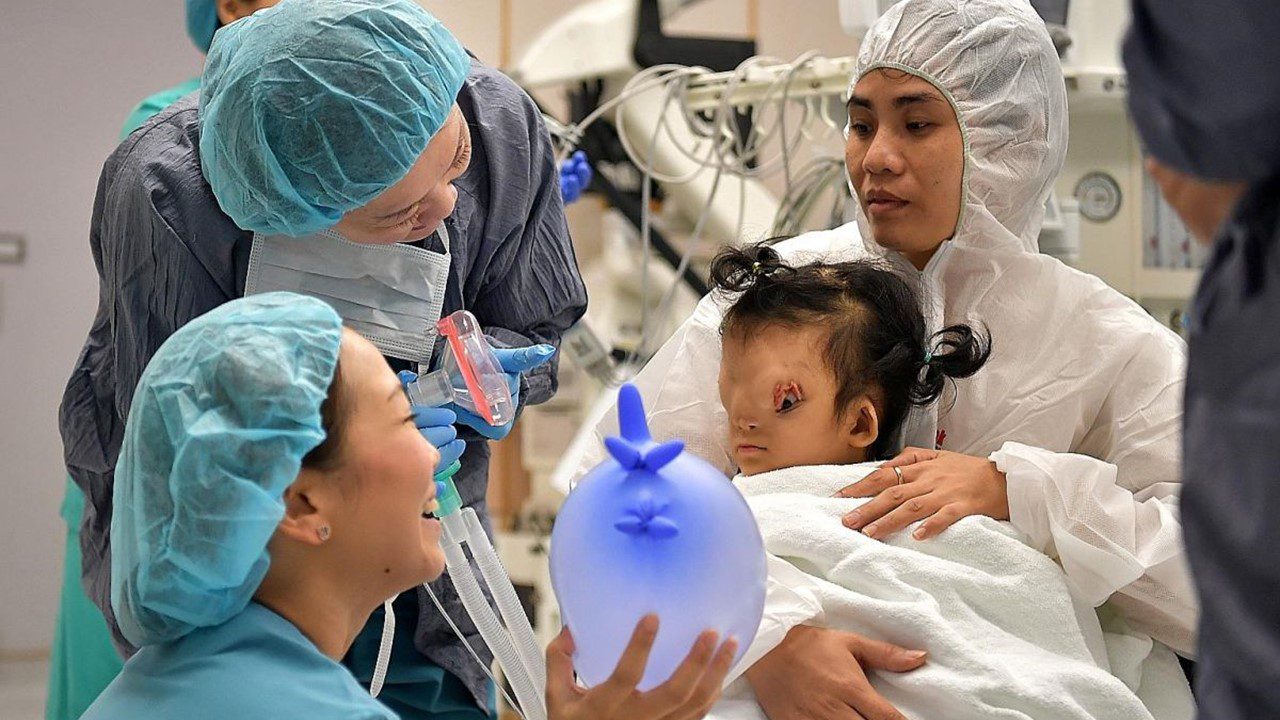 NAMIC - Surgery Gave Girl With Birth Defect A New Face